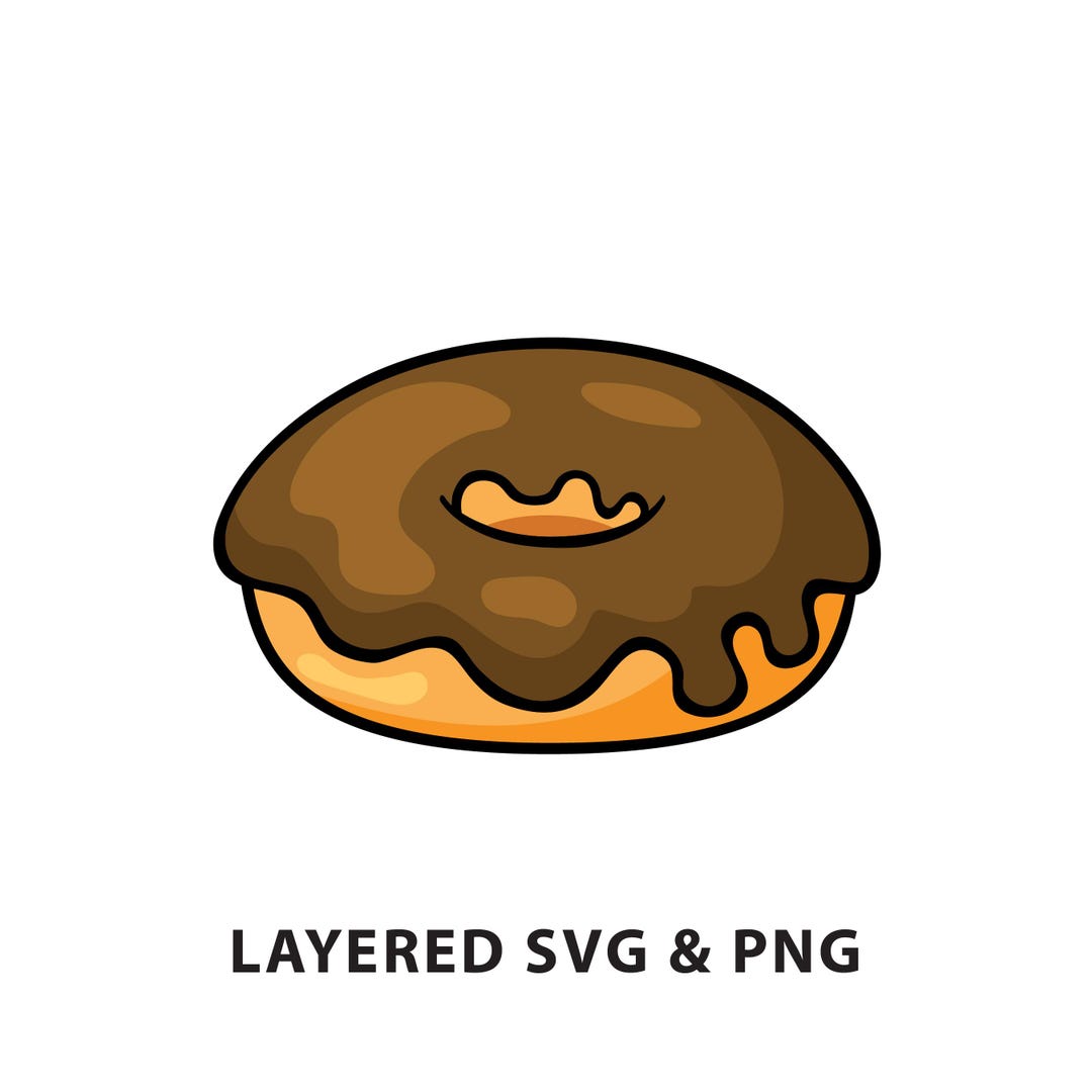 Donut - SVG PNG File Instant Digital Download - Food - Etsy