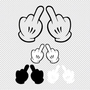 Hands SVG PNG File Instant Digital Download Iconic - Etsy
