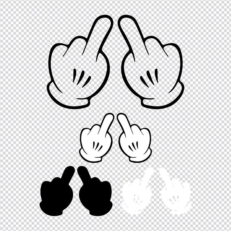 Hands - SVG PNG File Instant Digital Download - Iconic - Etsy
