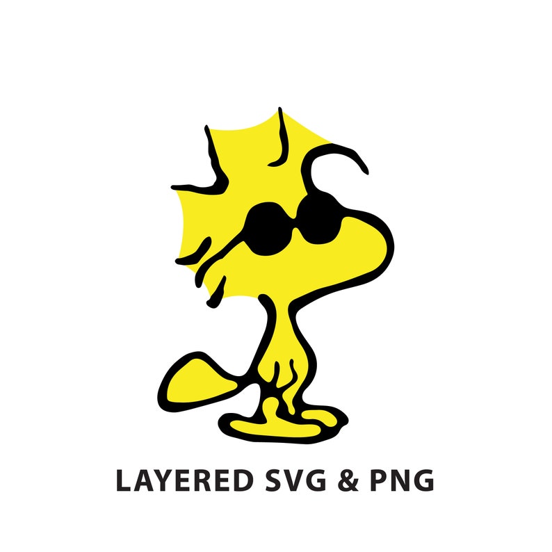 Snoopy and Friends SVG PNG File Instant Digital Download Joe Cool ...