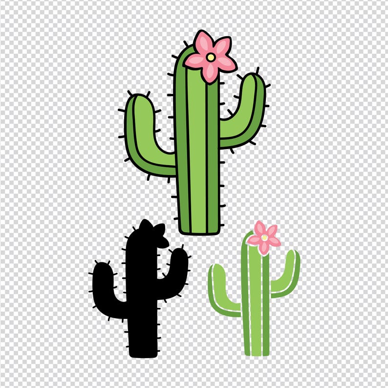 Cactus - SVG PNG File Instant Digital Download - Nature - Etsy