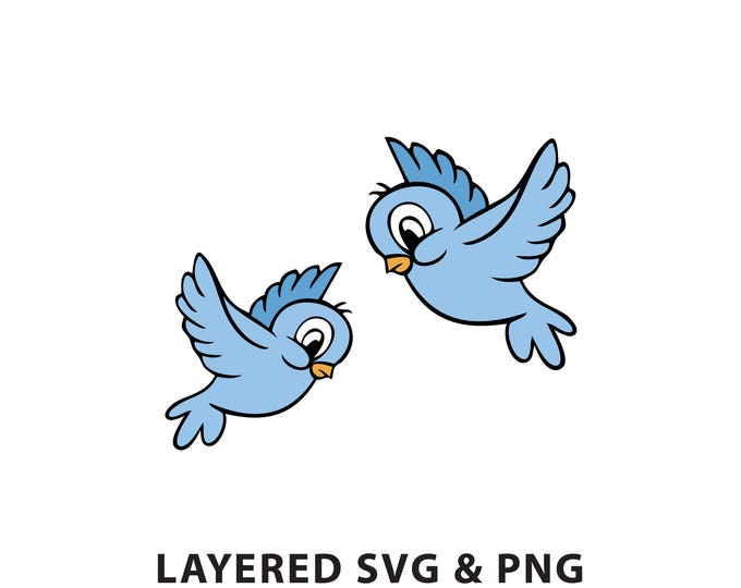 Cinderella Blue Birds/cinderella Party/cinderella Birthday Party ...