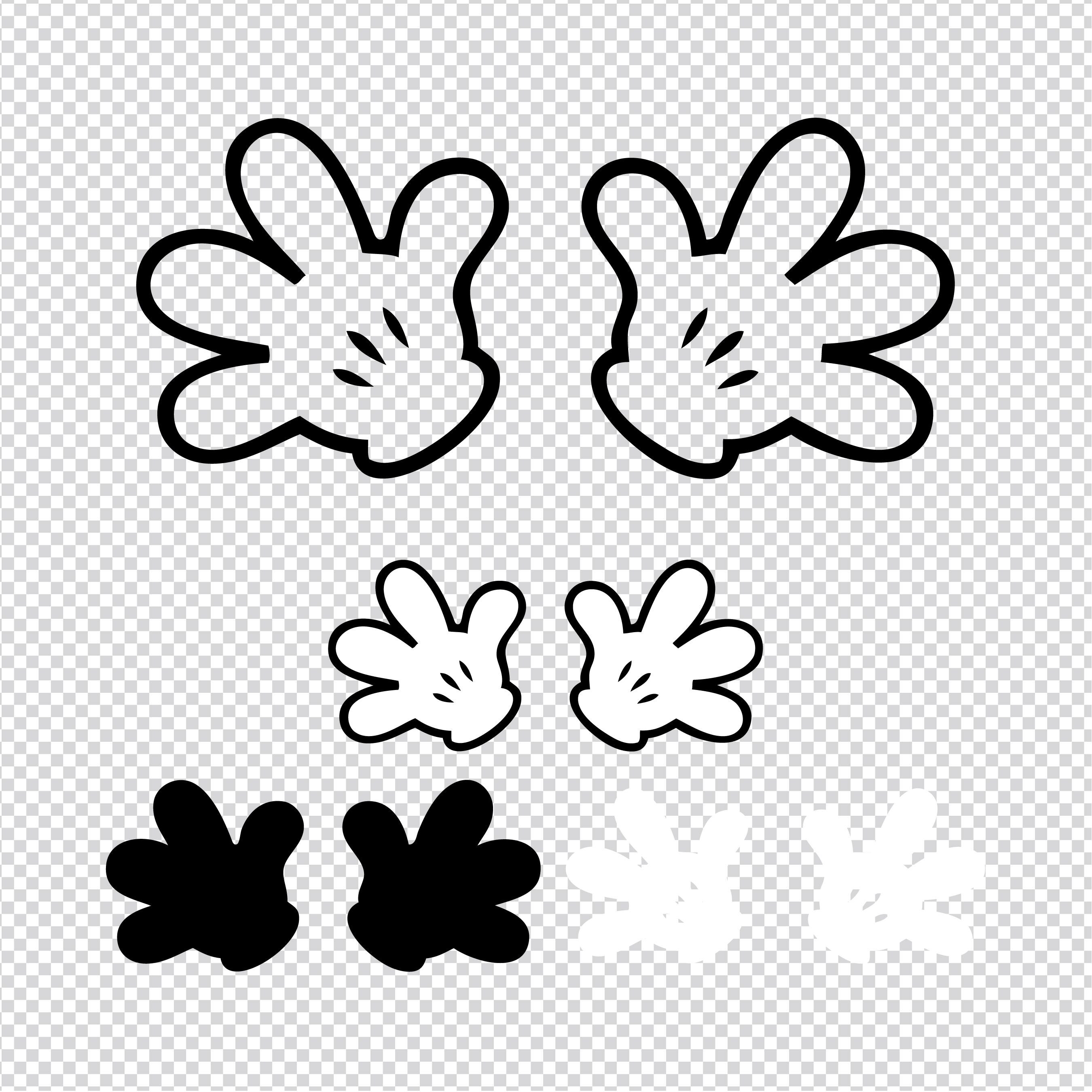 Hands - SVG PNG File Instant Digital Download - Iconic - Etsy