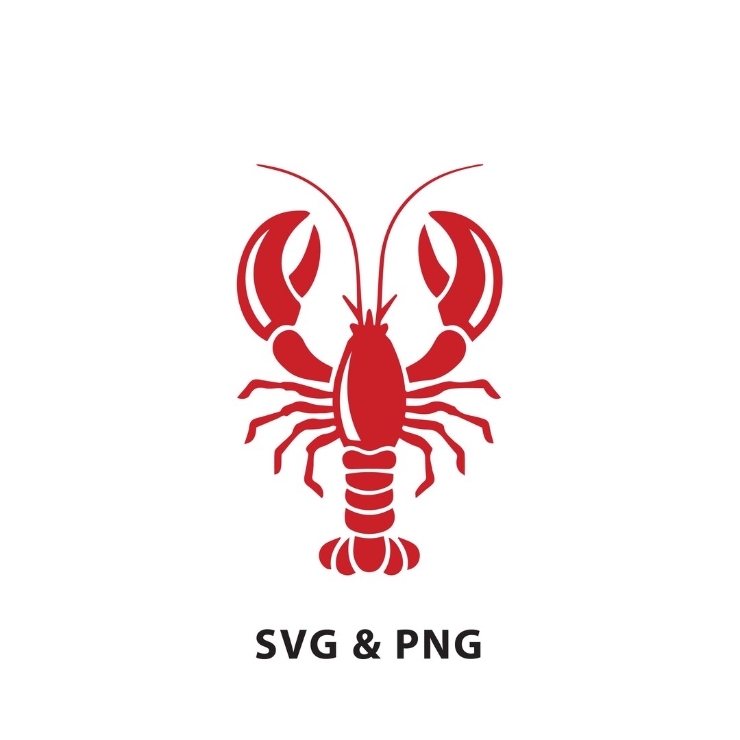Lobster - SVG PNG File Instant Digital Download - Animals - Etsy