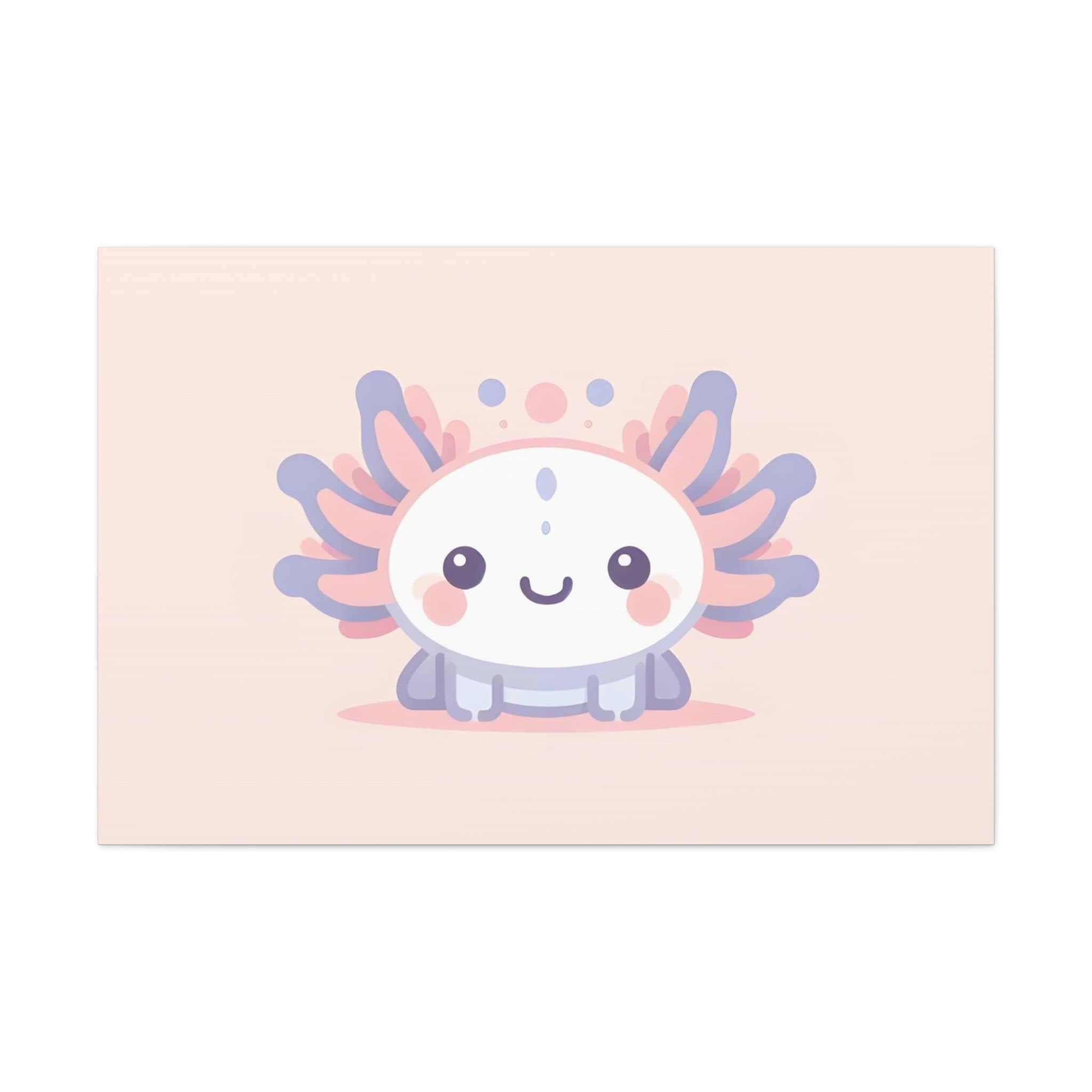 Axolotl Cute Art Print Adorable Illustration Cute Gift for Axolotl ...