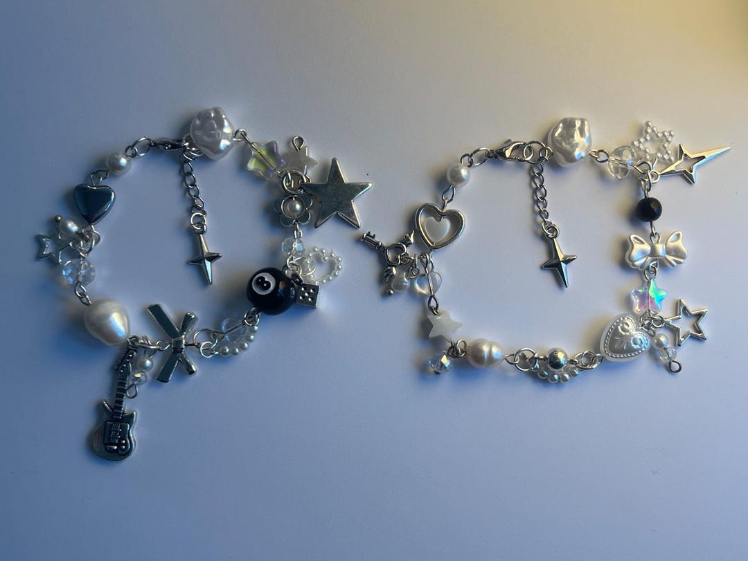 Acubi Charm Clutter Bracelets - Etsy