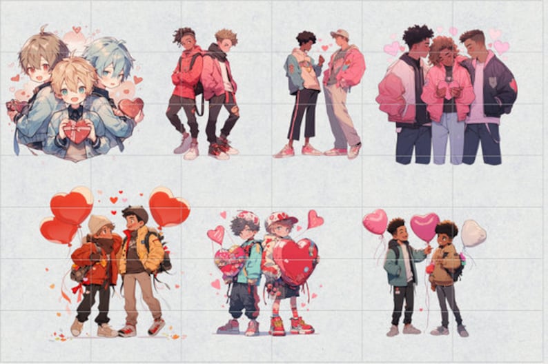 27 Best Friends Valentine's Day Clipart, Transparent Background ...