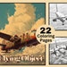 22 Flying Objects Coloring Pages, Flying Color Book, Grayscale Coloring ...