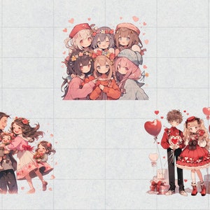 27 Best Friends Valentine's Day Clipart, Transparent Background ...