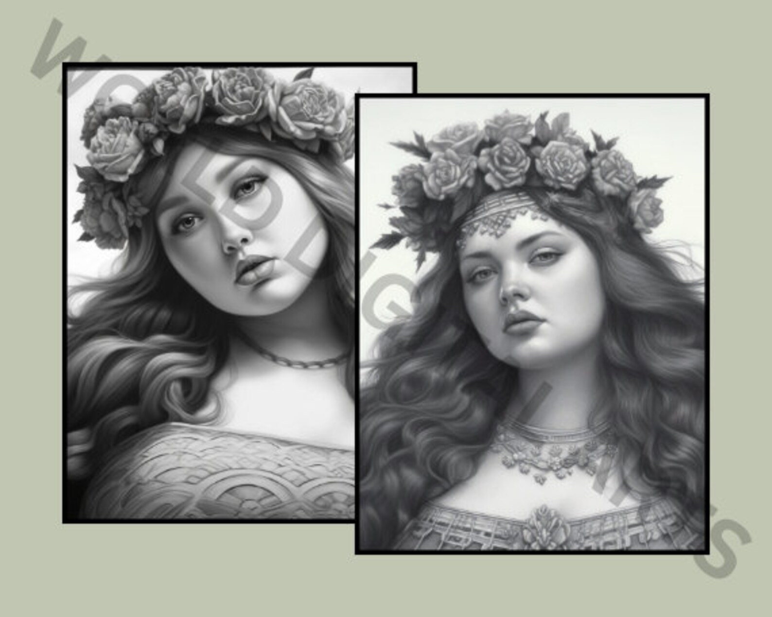 25 Pretty Chubby Women Coloring Pages, Plus Size Women Coloring Book ...