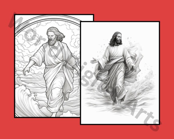 20 Jesus Christ Coloring Pages, Jesus Coloring Pages, Christian ...