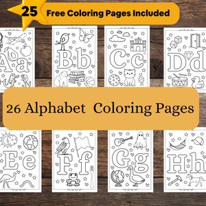 Alphabet Coloring Pages, ABC Coloring Pages, Kids Coloring Pages ...