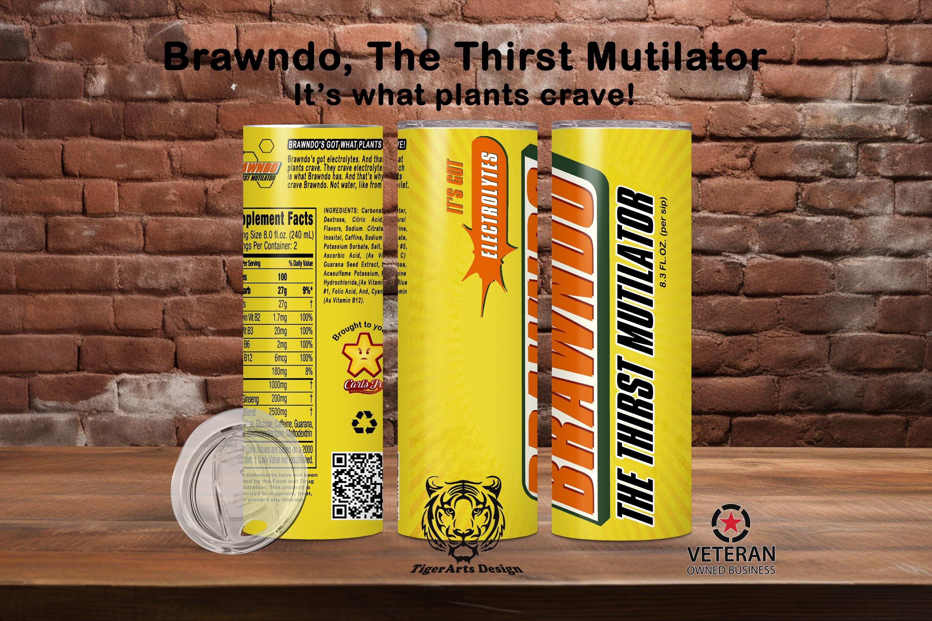 Brawndo the Thirst Mutilator Drink Inspired by the Movie Idiocracy, 20 ...