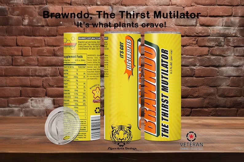 Brawndo the Thirst Mutilator Drink Inspired by the Movie Idiocracy, 20 ...