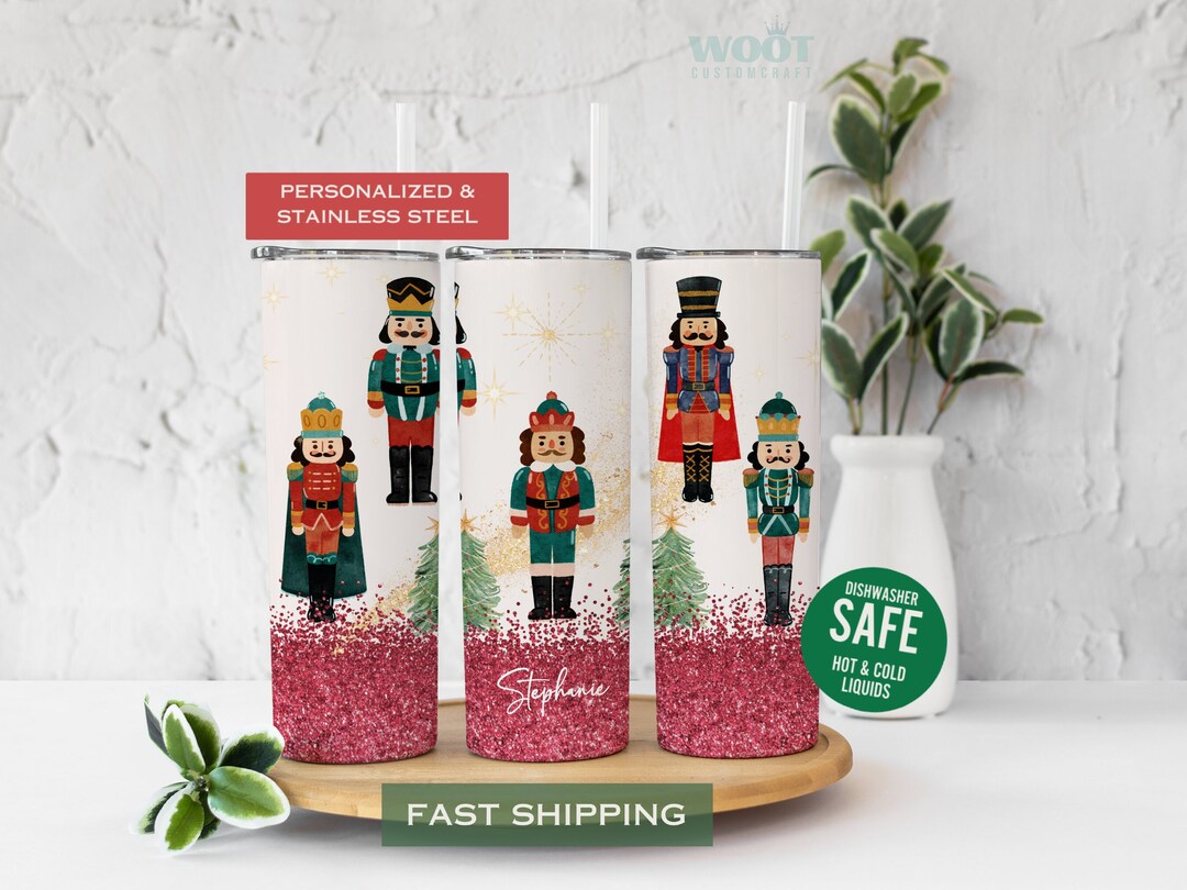 Christmas Nutcracker Tumbler Personalized Nutcracker Christmas Gift ...
