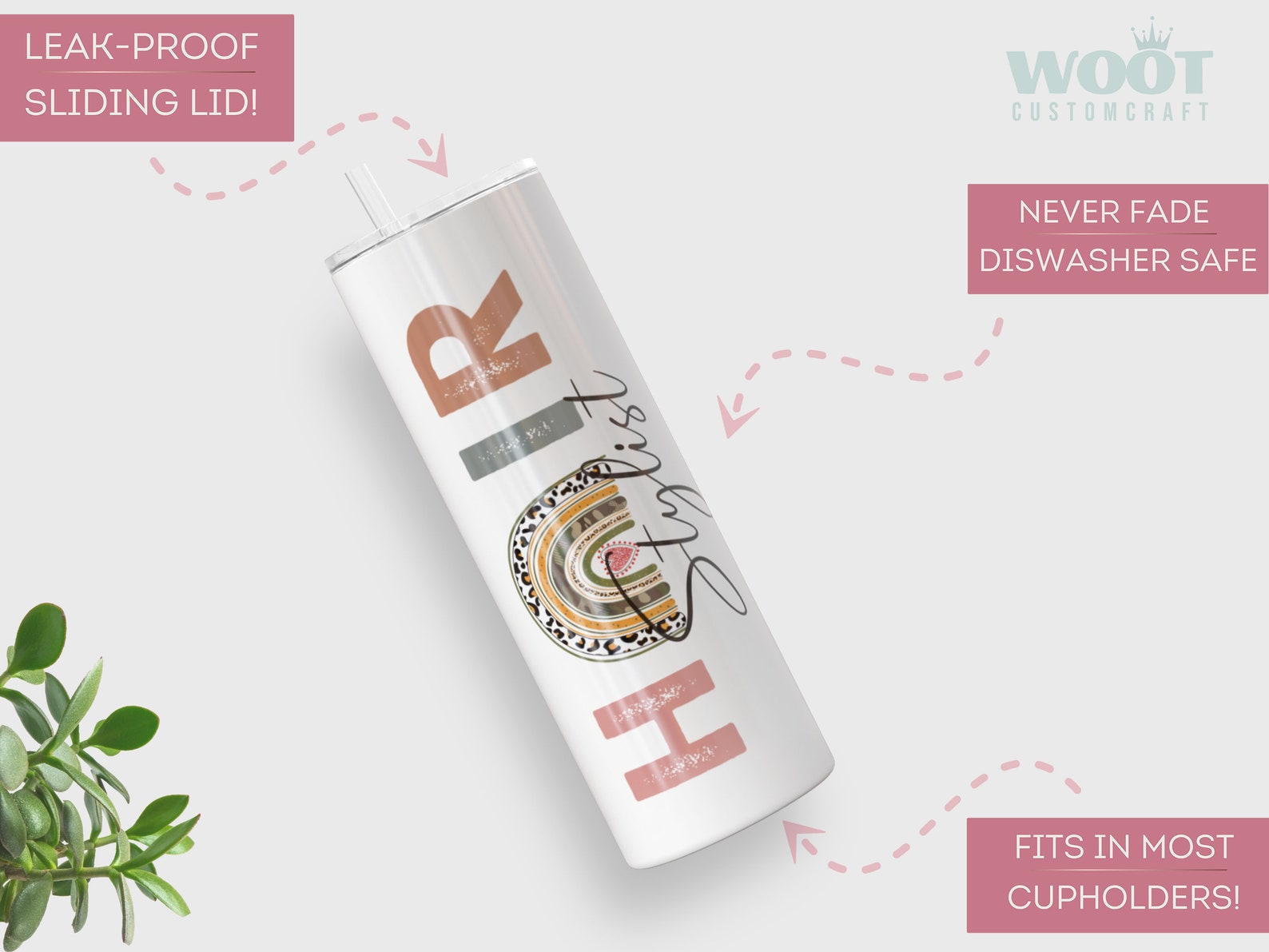 Hair Stylist Gift Personalized Tumbler for Hairdressers Cosmetology Cup ...