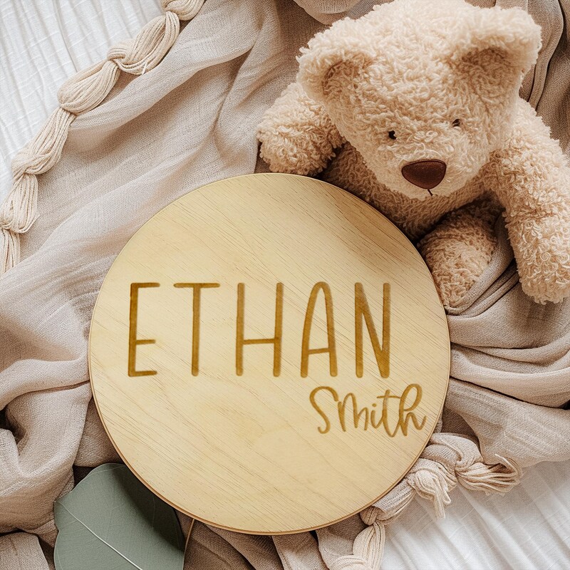 Baby Name Sign - Etsy