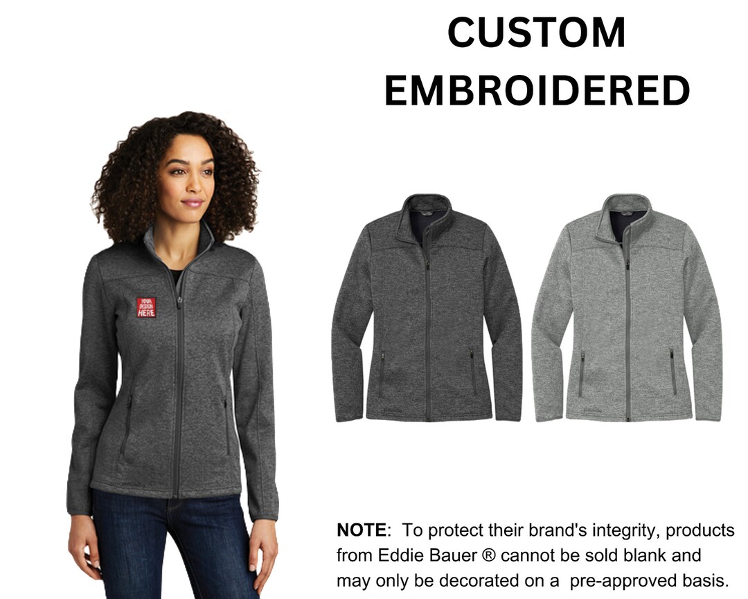 Custom Embroidered Eddie Bauer®ladies Stormrepel® Soft Shell Jacket ...