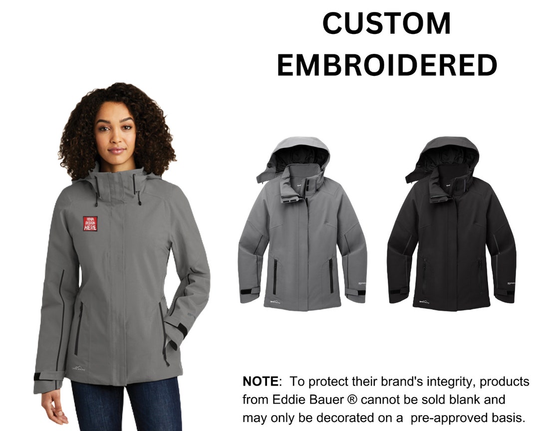 Custom Embroidered Eddie Bauer® Ladies Weatheredge® Plus Insulated Jacket, Your Text, Logo or ...