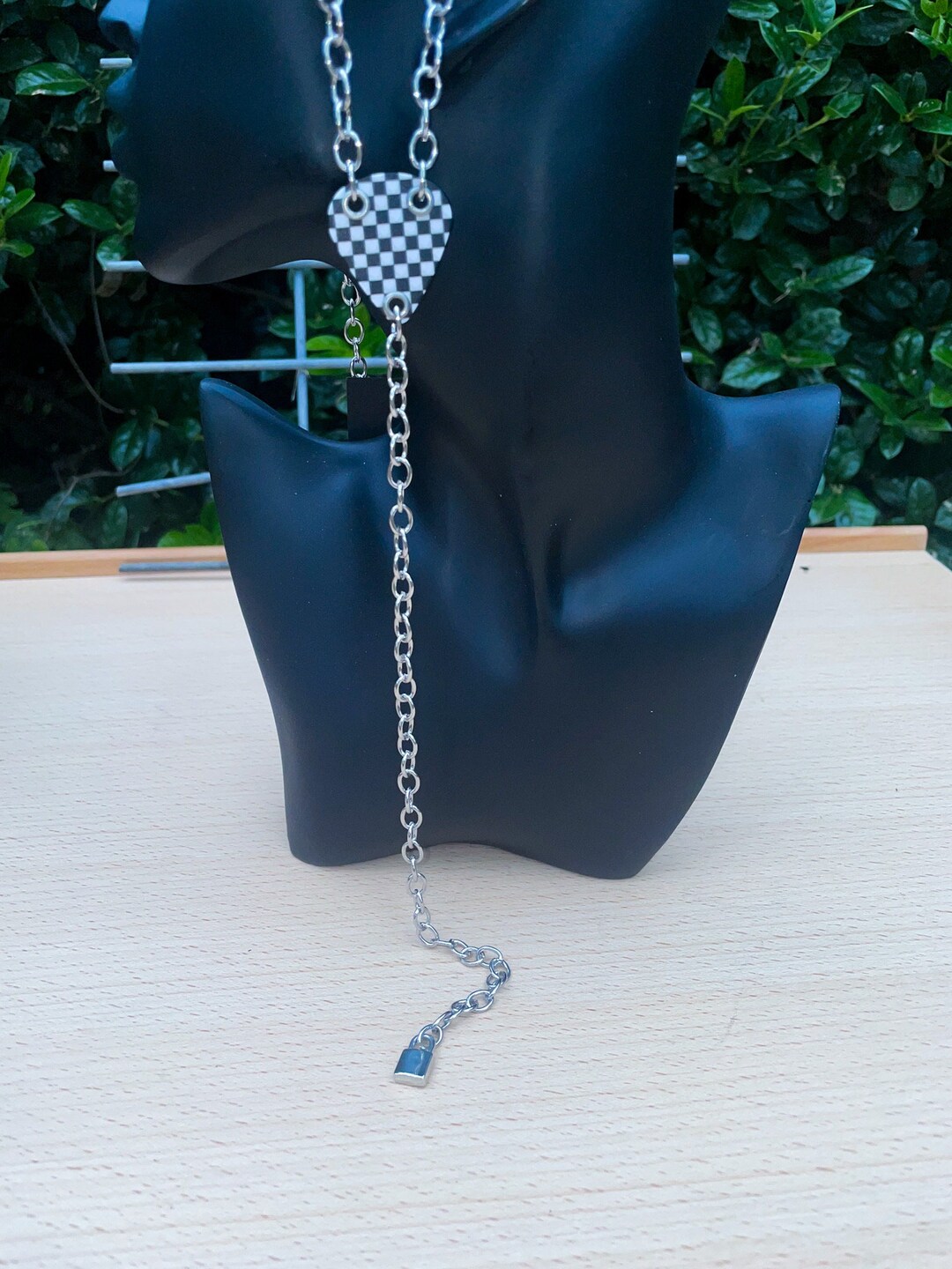 Black and White Checkered Rock-n-roll Rosary - Etsy