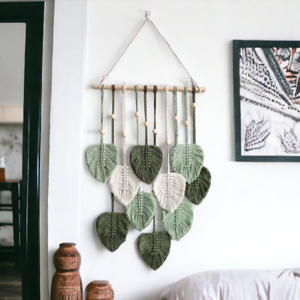 Leaf Wall Hanging - Etsy