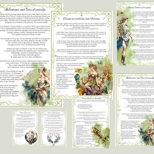 Diana Goddess Rome Mythology, Grimoire Pages. Printable. - Etsy
