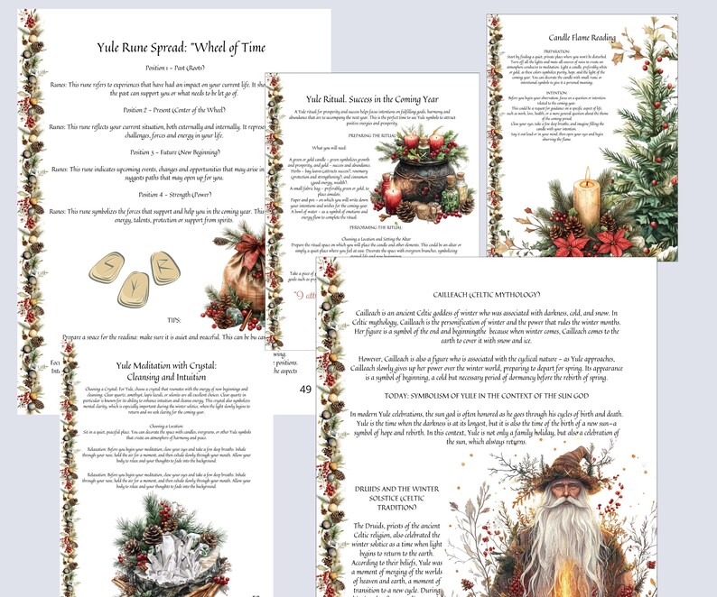 Yule Witchcraft Guide – Rituals, Recipes, and Spells for Winter Sabbat ...