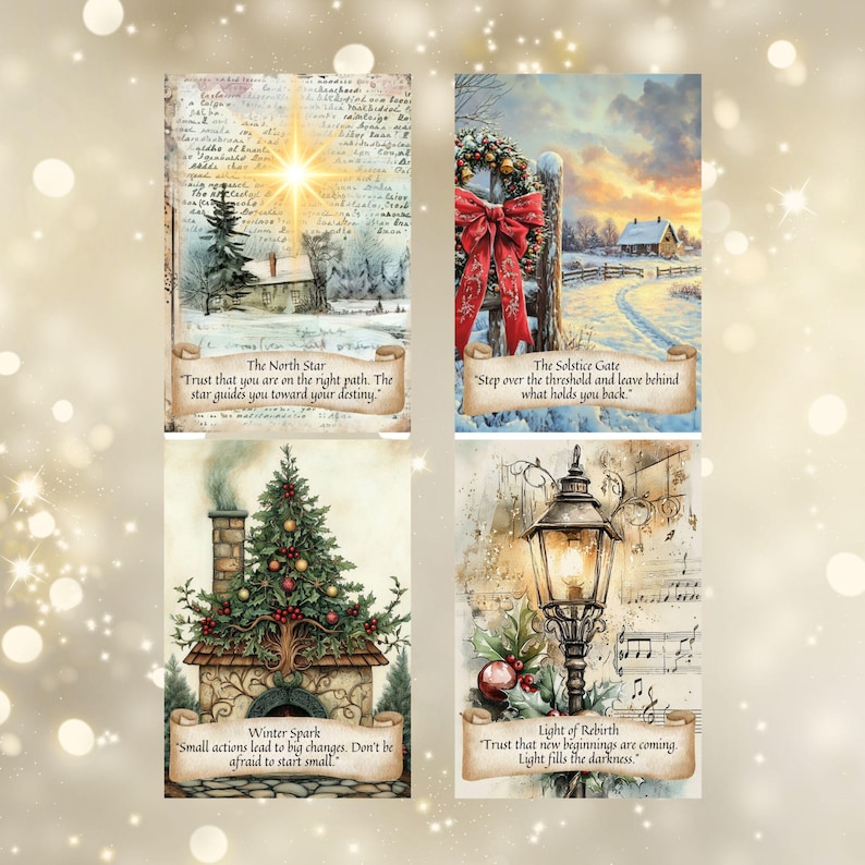 Yule Oracle Cards – Guidance & Magic for the Winter Solstice - Etsy