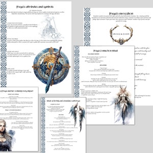 Freya Norse Goddess, Mythology and Spiritual - Etsy