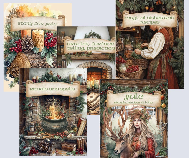 Yule Witchcraft Guide – Rituals, Recipes, and Spells for Winter Sabbat ...