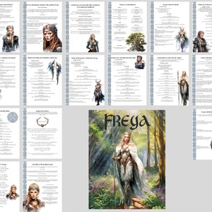 Freya Norse Goddess, Mythology and Spiritual - Etsy