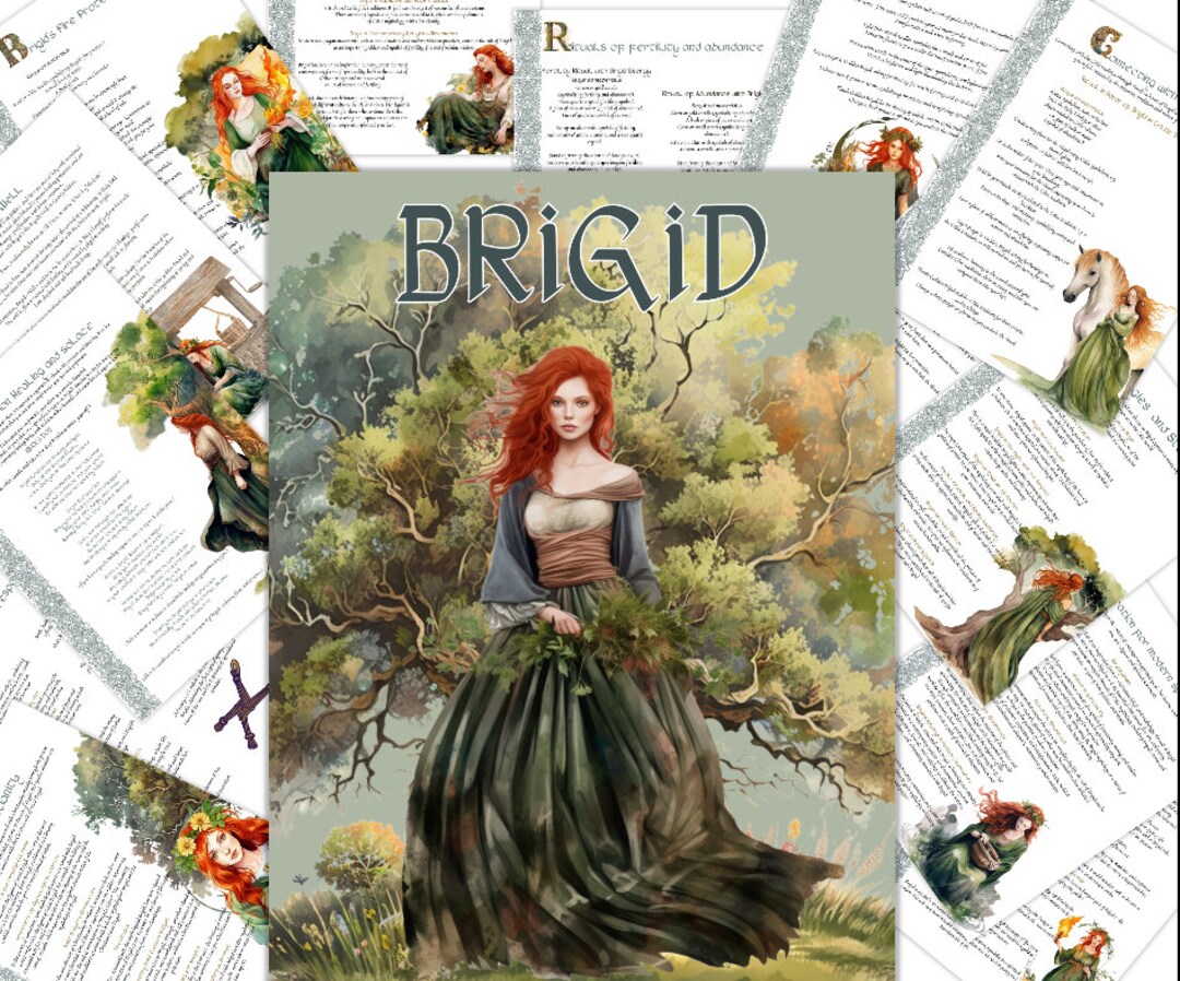 Brigid Celtic Goddess, the Complete PDF Guide to Mythology, Rituals and ...