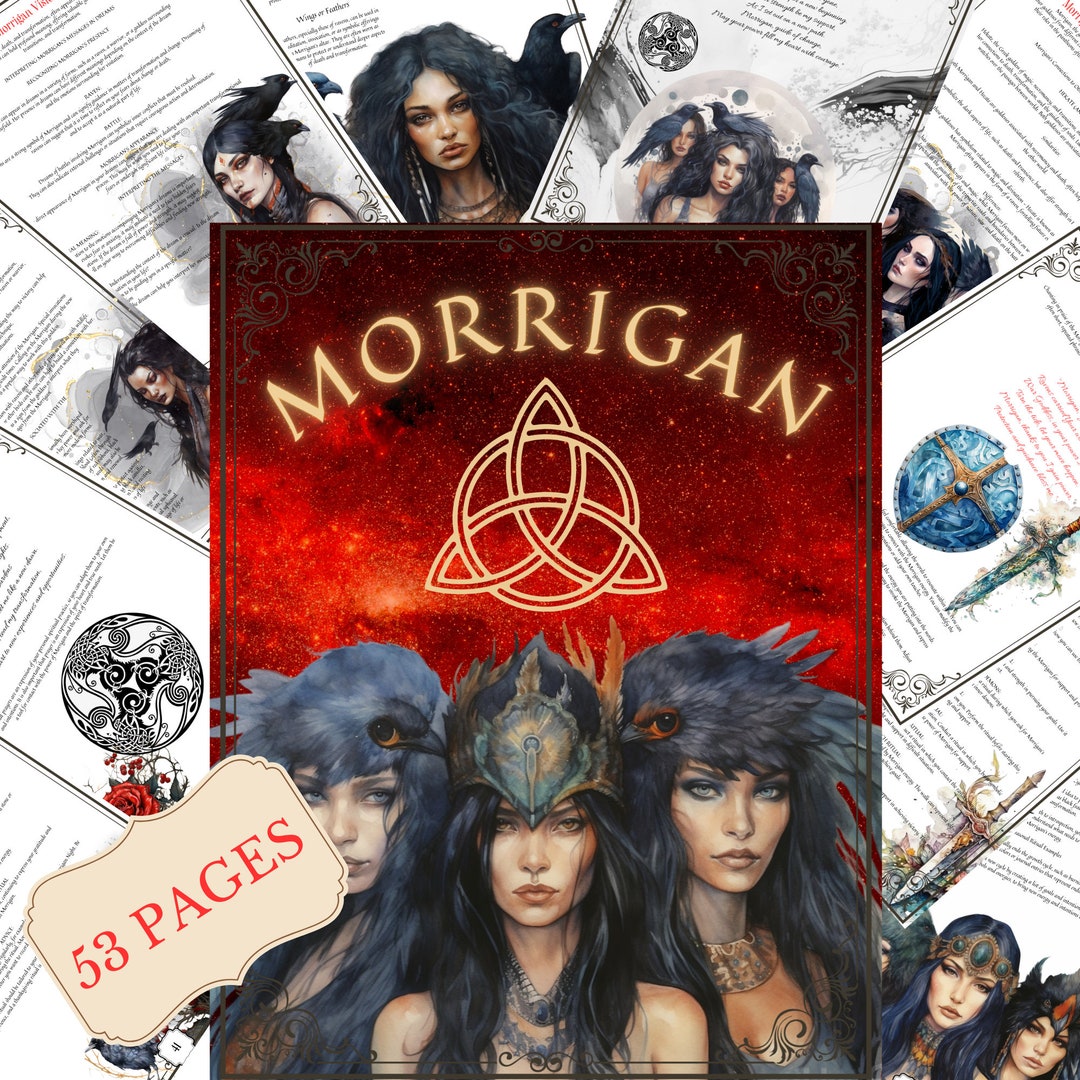 Morrigan Celtic Goddess Guide: Rituals, Symbols & Magic - Digital ...