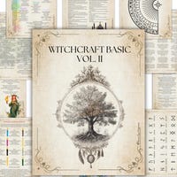 The White Witch PDF Package for Printing, White Magic, Types of Witches ...
