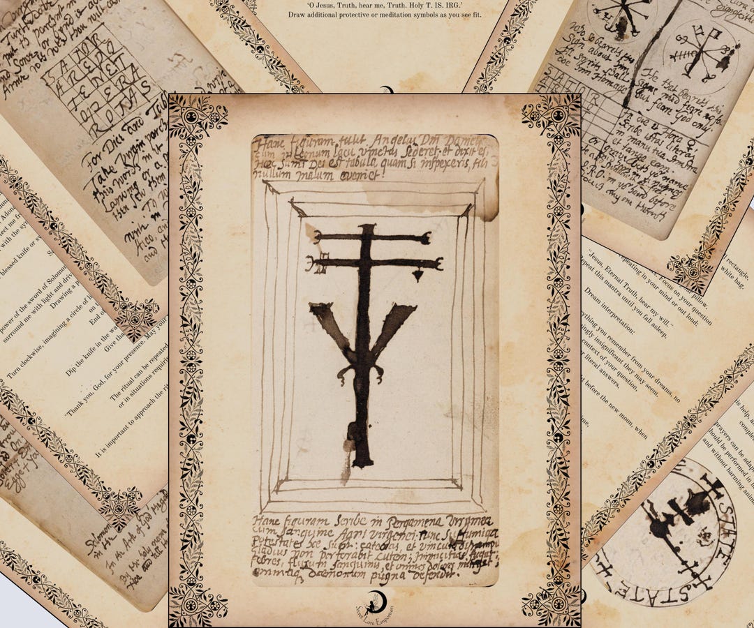 Medieval Magic Spells, Witchcraft Collection, 17th Century: 50 ...