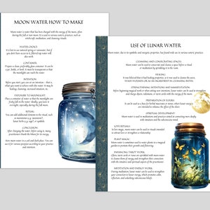Magical Moon Water – Compendium of Knowledge PDF - Etsy