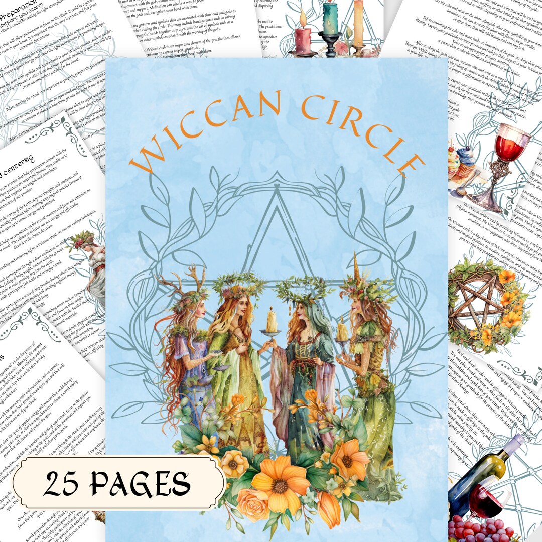 Wiccan Circle Step-by-step - Etsy