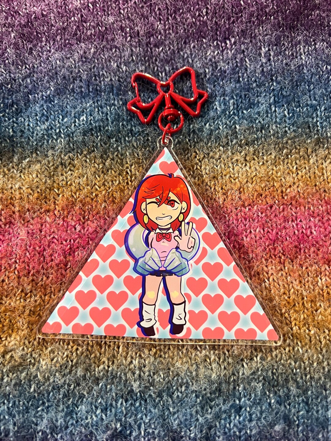 Momo Ayase Keychain - Etsy