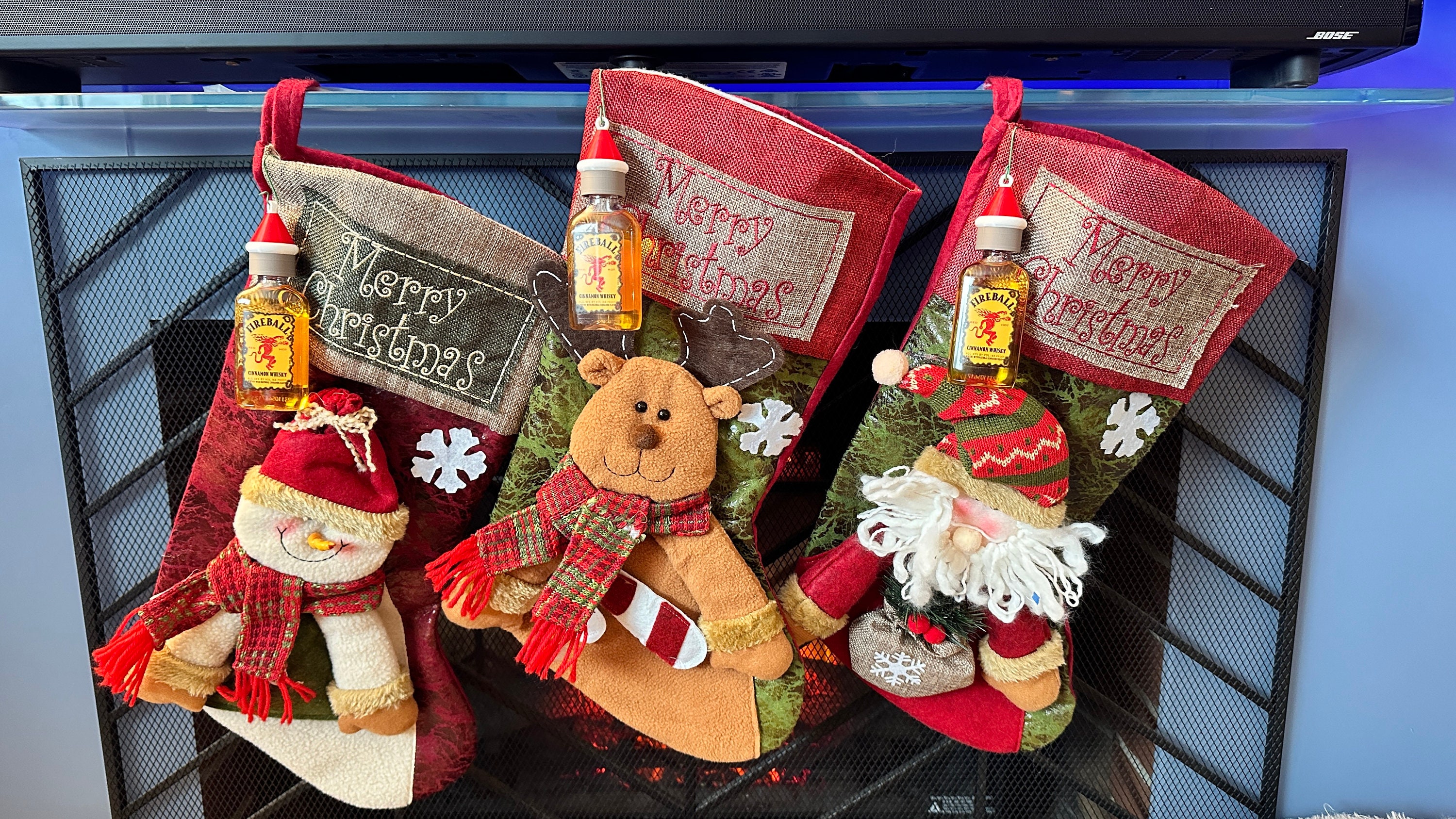 Fireball® Instant Ornament (x20) 50ml Bottle Topper and Stocking ...