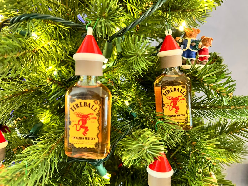 Fireball® Instant Ornament (x10) 50ml Bottle Topper and Stocking ...