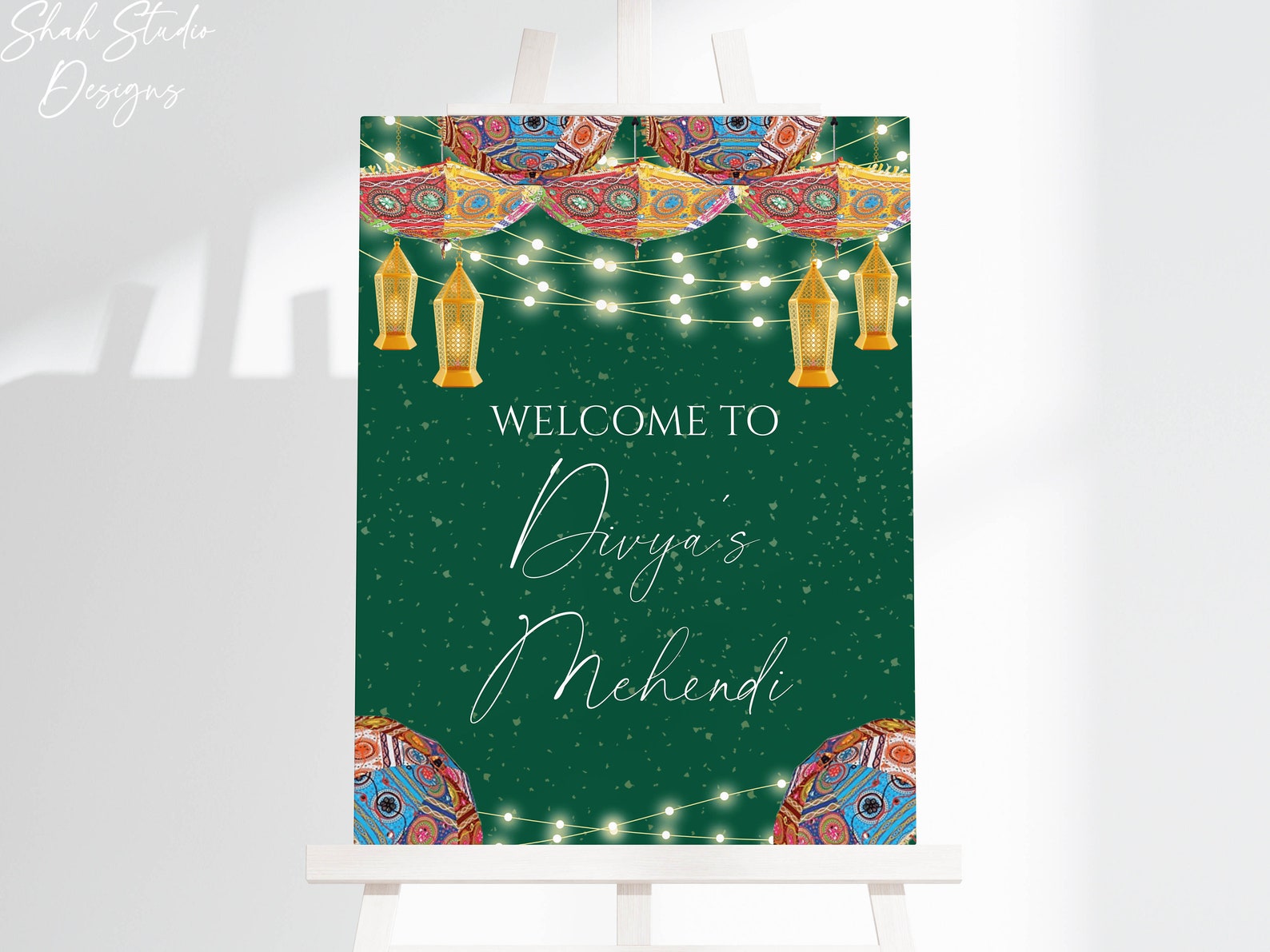 Mehendi Welcome Sign, Mehendi Sign, Hindu Wedding Sign, Mehndi Signs ...
