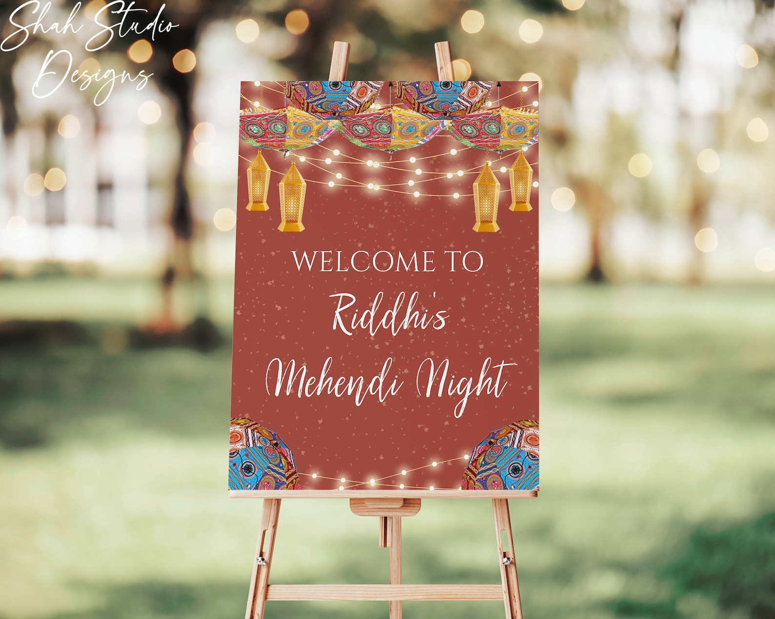 Mehendi Welcome Sign, Mehendi Poster, Mehendi Sign, Mehendi Decoration ...