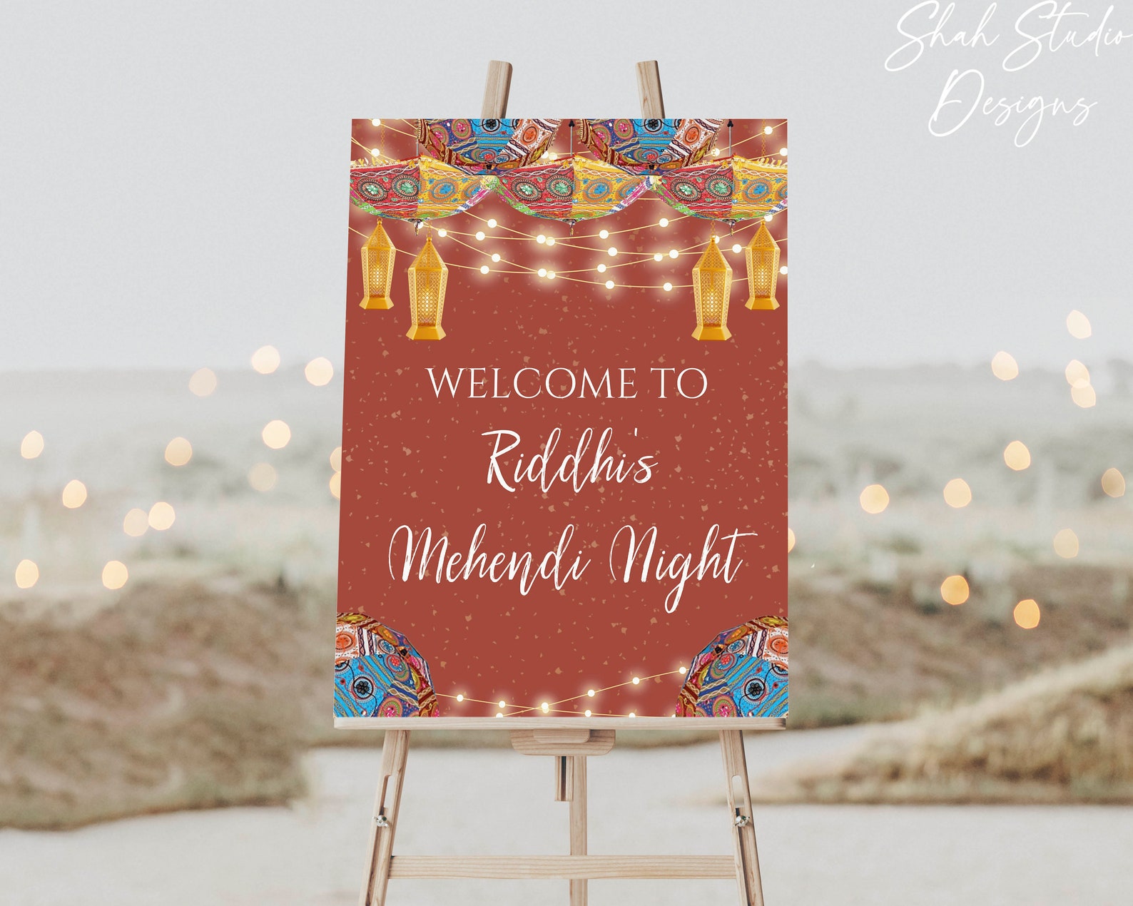 Mehendi Welcome Sign, Mehendi Poster, Mehendi Sign, Mehendi Decoration ...