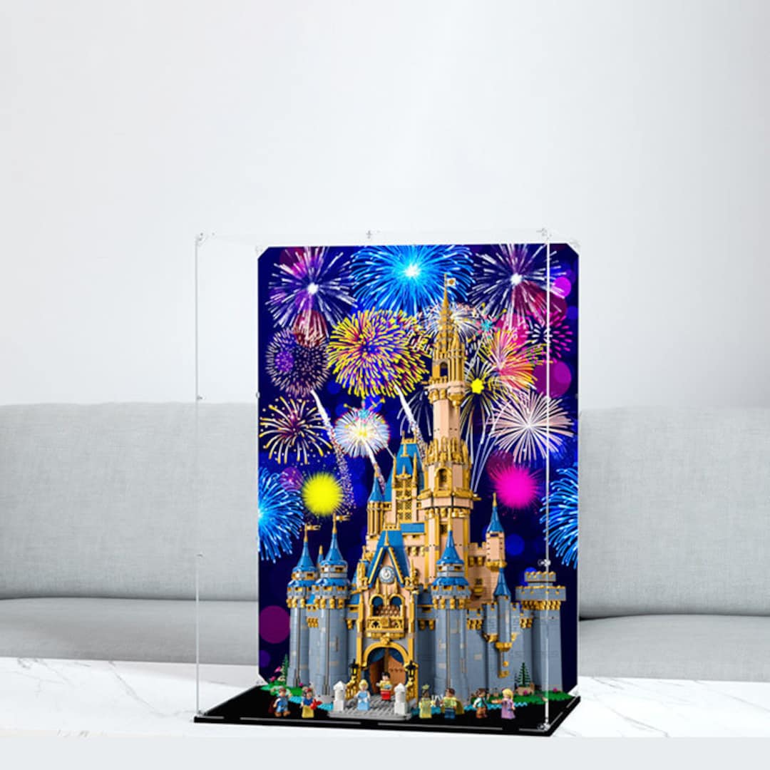 Acrylic Display Case With Logo for Lego the Disney Castle 71040 43222 ...