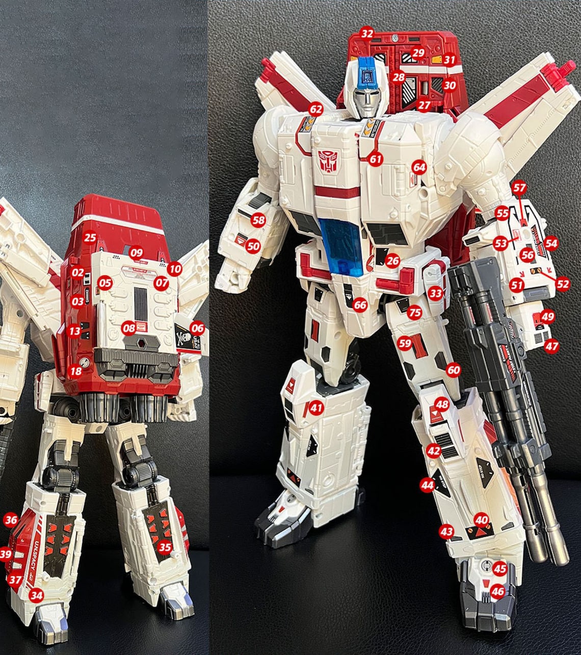 Transformers Detail Water Decals/stickers Dinobots Jetfire Skylynx Ss ...