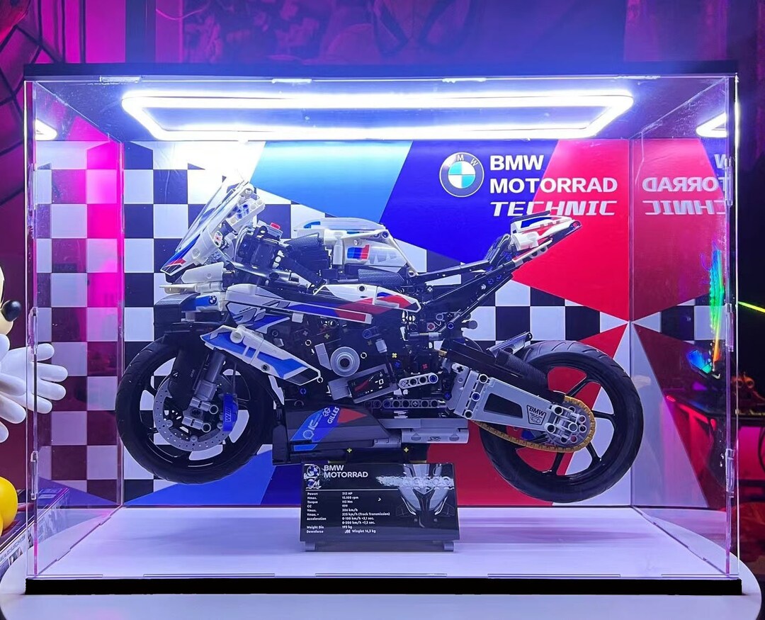 Acrylic Display Case for LEGO 42130 BMW M 1000 RR With Lights - Etsy