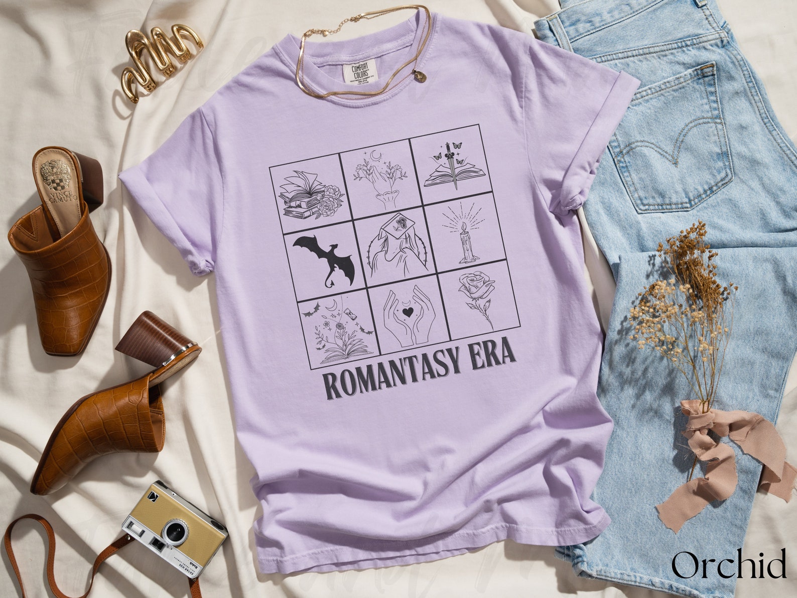 Romantasy Era Book Shirt Comfort Colors® T-shirt Romantasy Reader Shirt ...