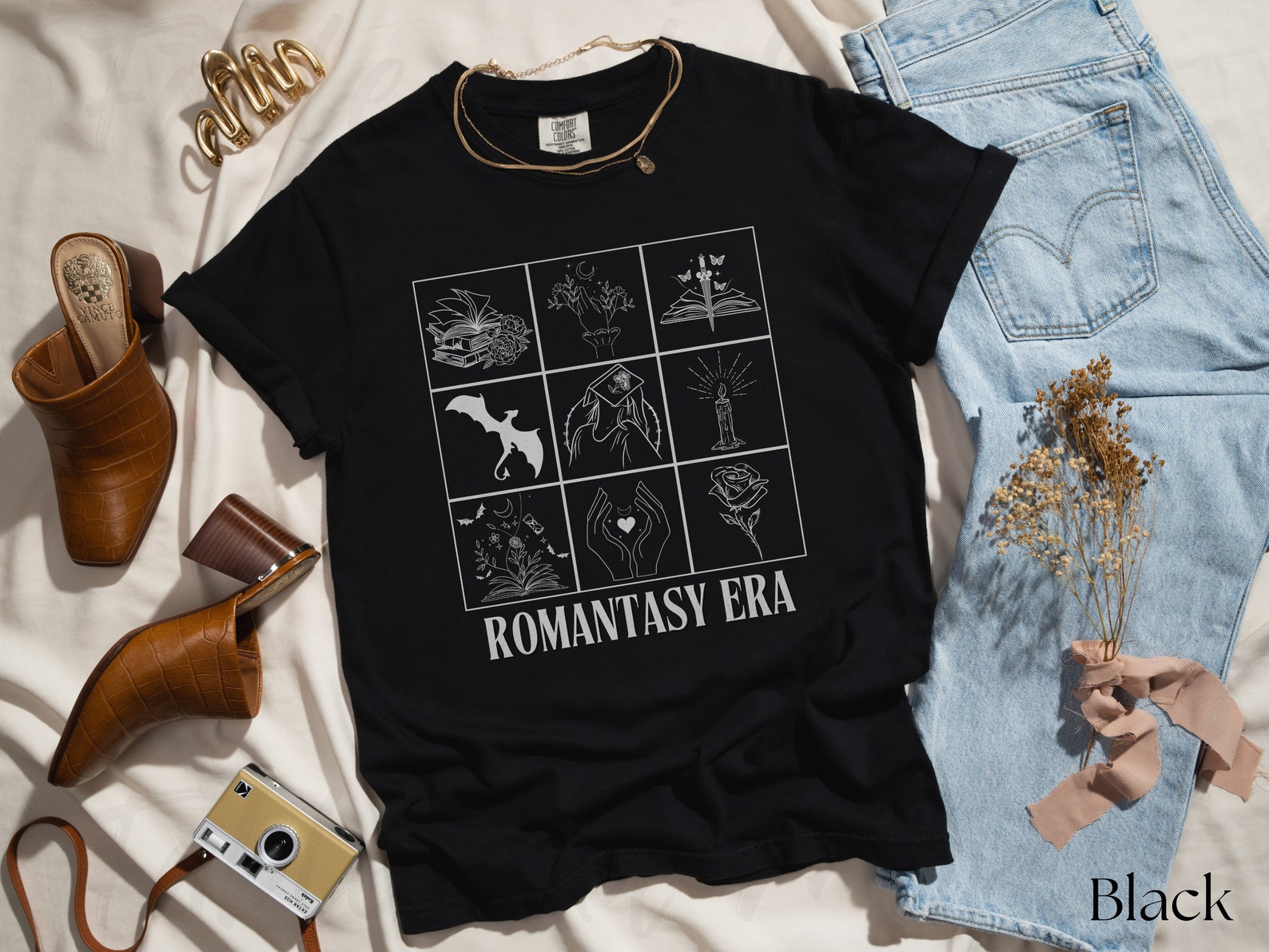 Romantasy Era Book Shirt Comfort Colors T-shirt Romantasy Reader Shirt ...