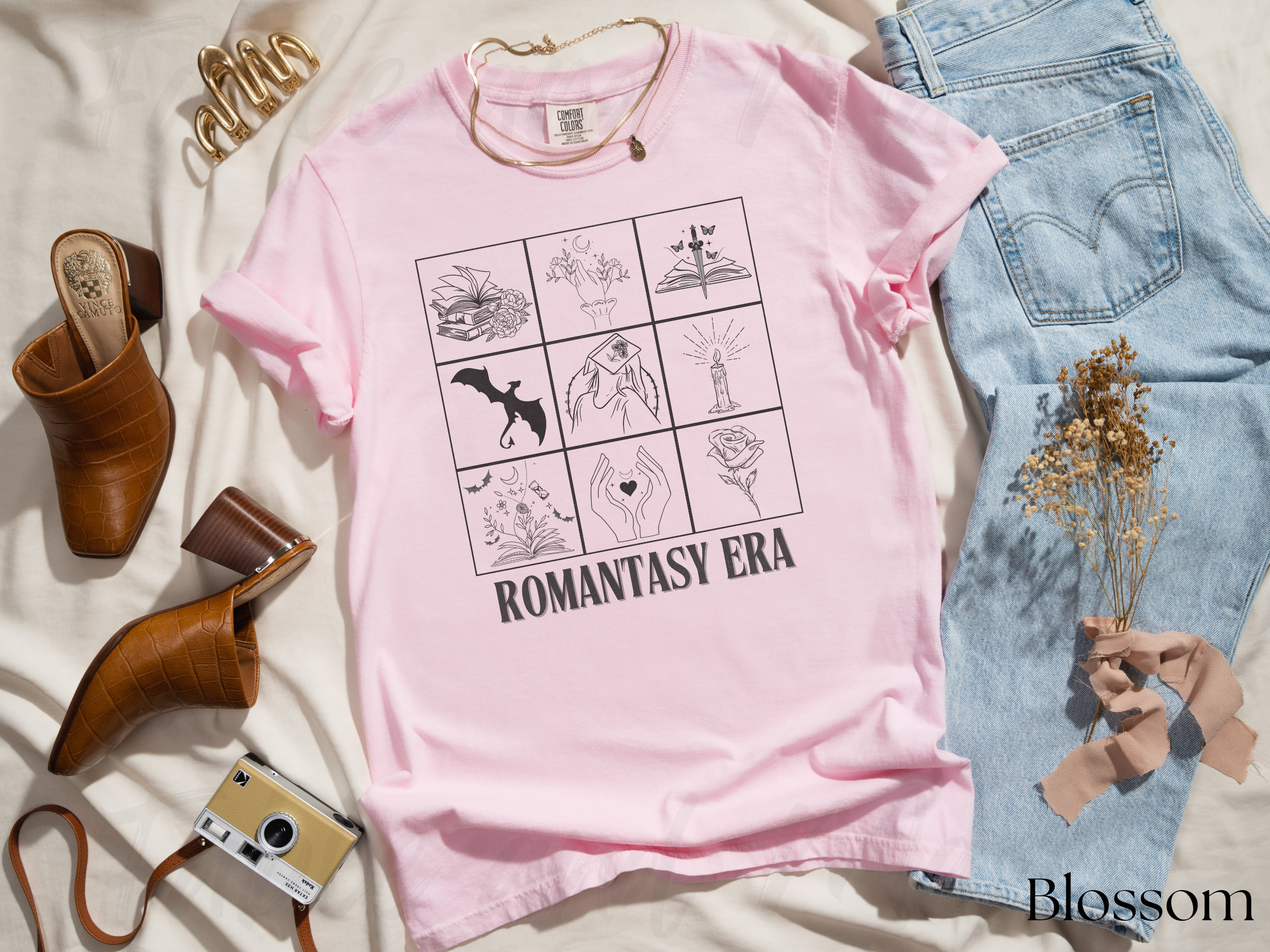 Romantasy Era Book Shirt Comfort Colors T-shirt Romantasy Reader Shirt ...