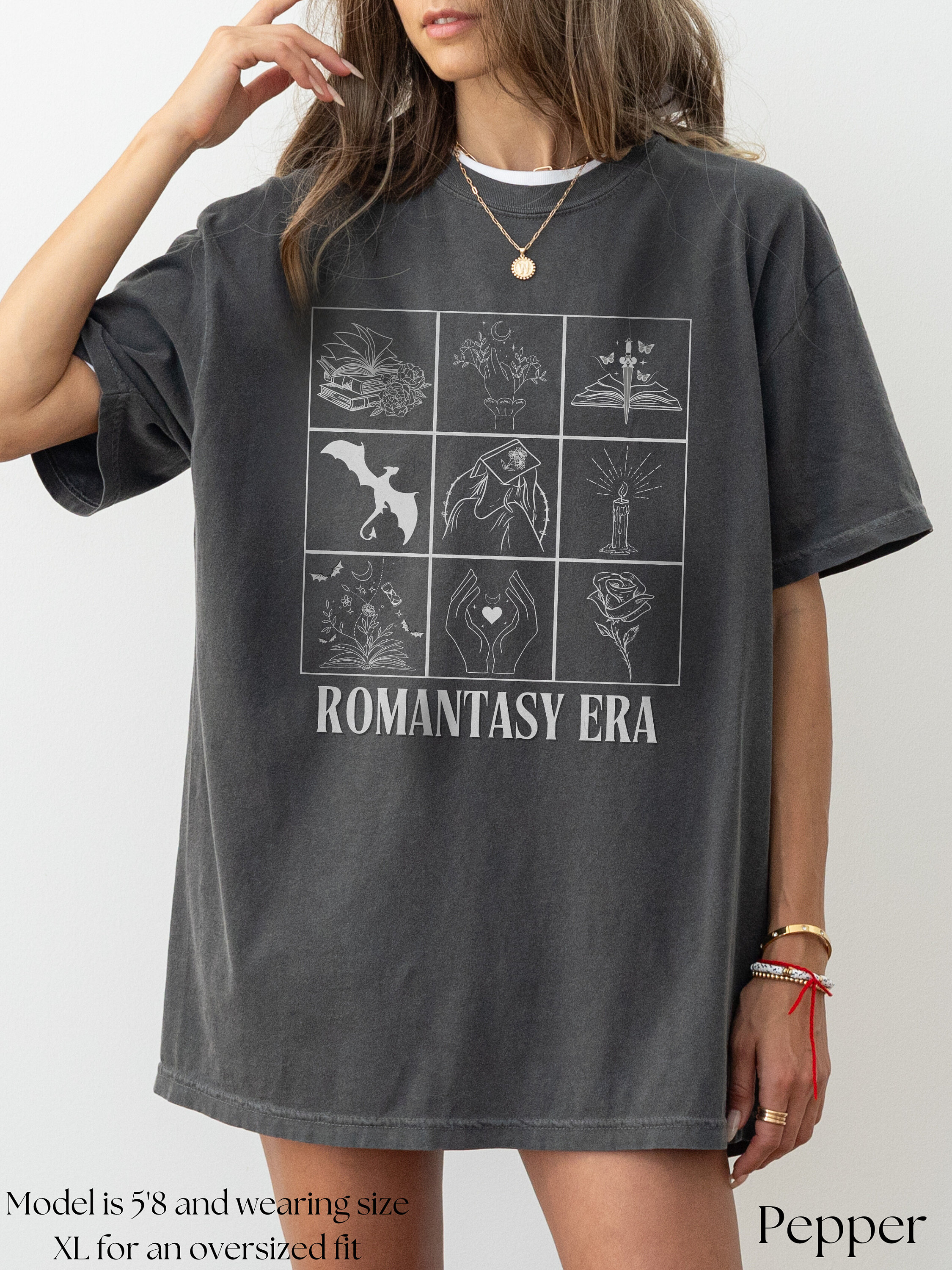 Romantasy Era Book Shirt Comfort Colors T-shirt Romantasy Reader Shirt ...